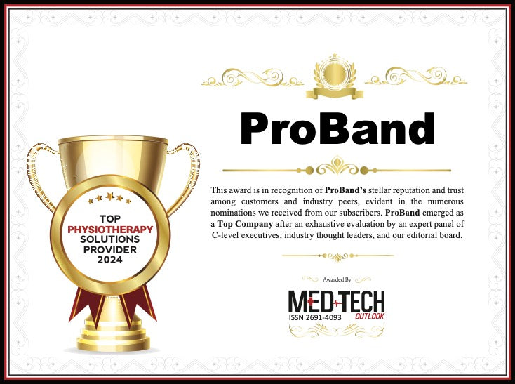 ProBand Recognized as Top Physiotherapy Solutions Provider by MedTech ...