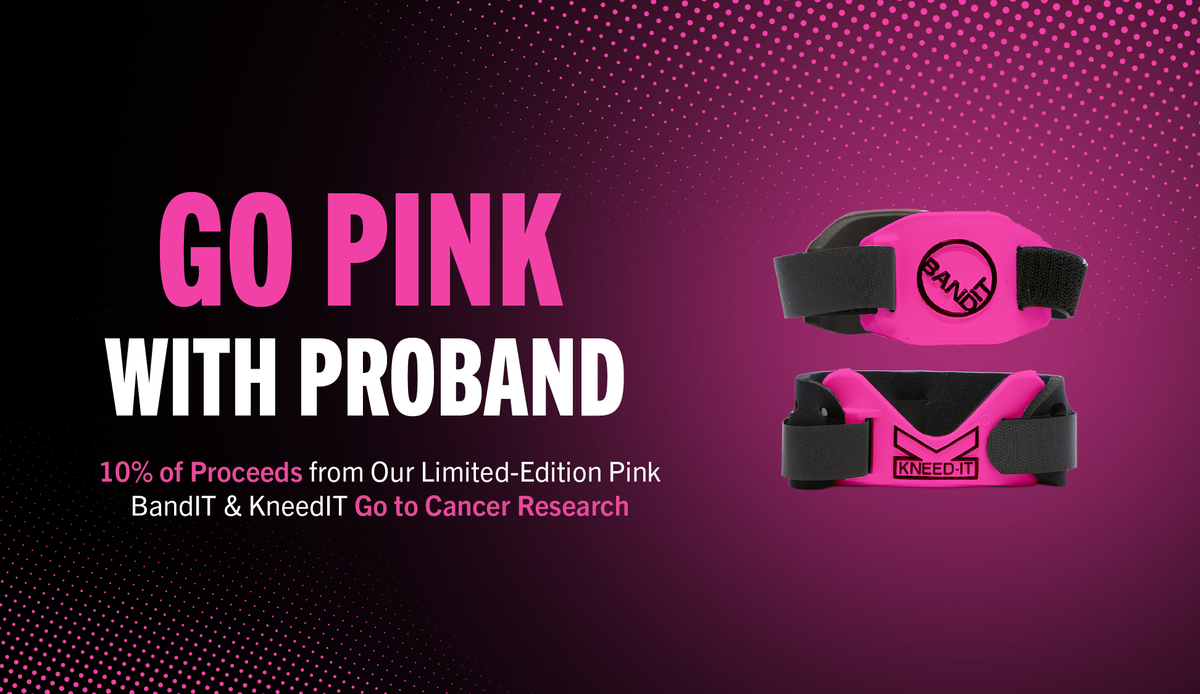 Limited Edition Pink BandIT & KneedIT – ProBand® Sports Industries